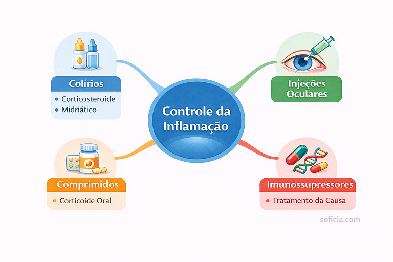 Uveíte: o que é, sintomas, causas, tipos, diagnóstico, tratamento e ...